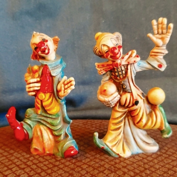 Accents | Vintage Italian Clown Figurines | Poshmark